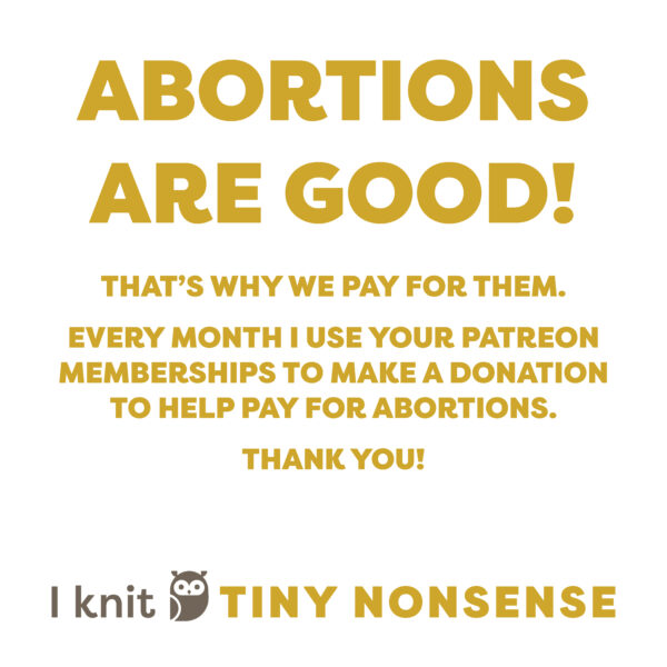 Monthly reminder – Tiny Nonsense