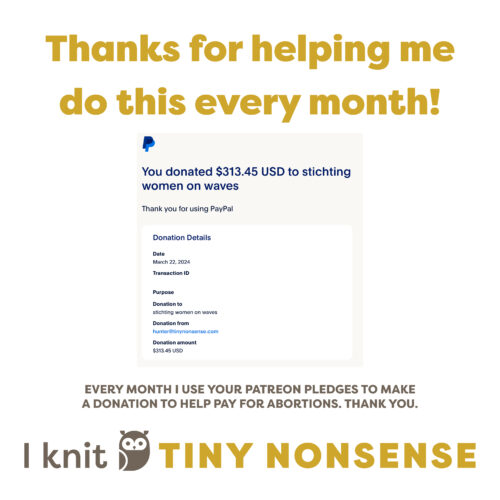 Monthly Reminder – Tiny Nonsense