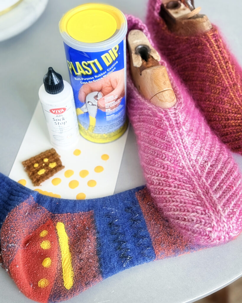Non-non-slip slippers – Tiny Nonsense